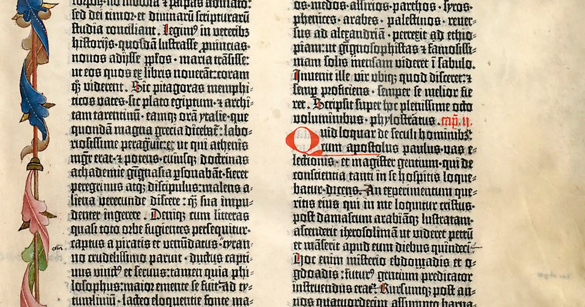 Gutenberg-Bibel - Deutsche UNESCO-Kommission